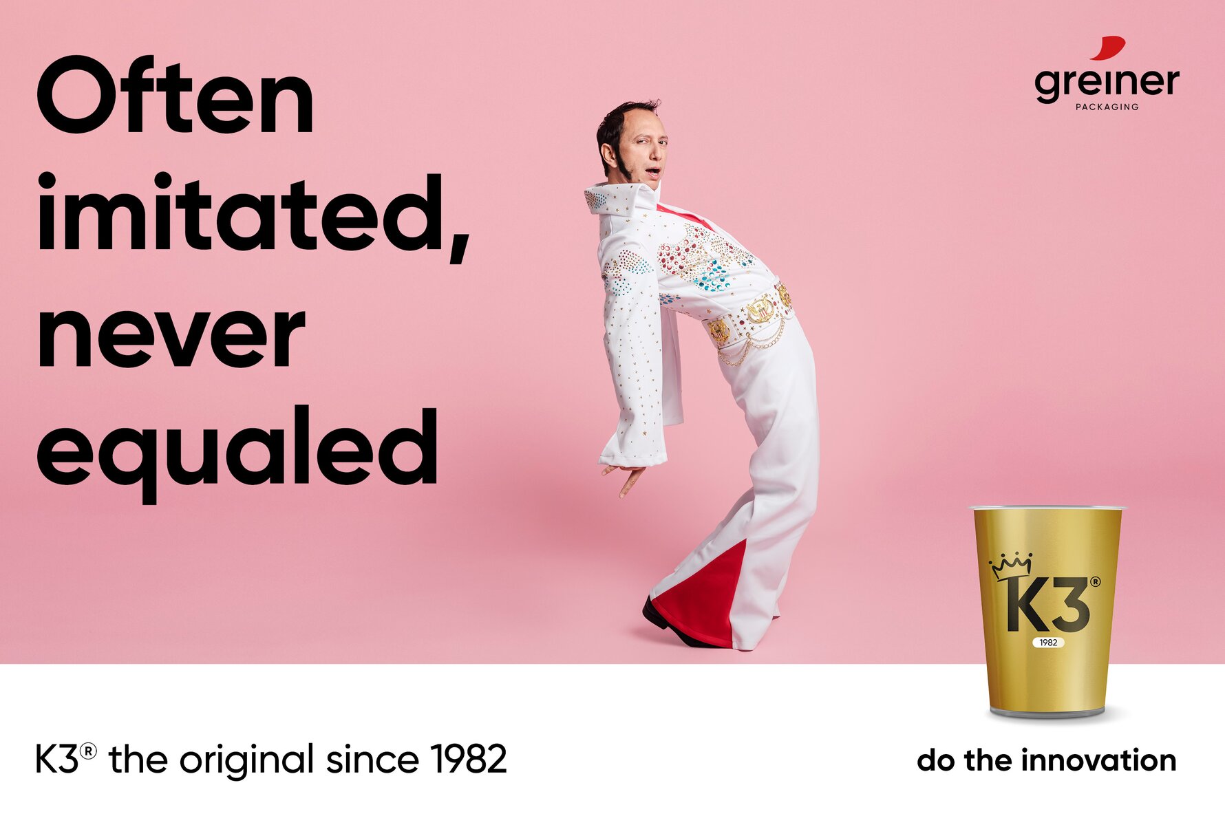 Greiner Packaging: Cardboard-plastic combination K3® turned 40!