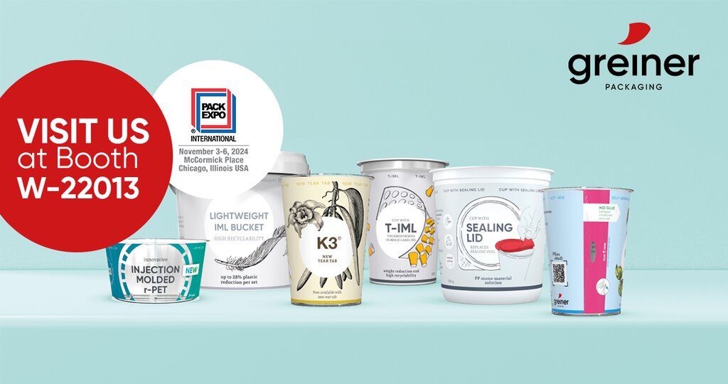 Greiner Packaging at Pack Expo, Chicago 2024