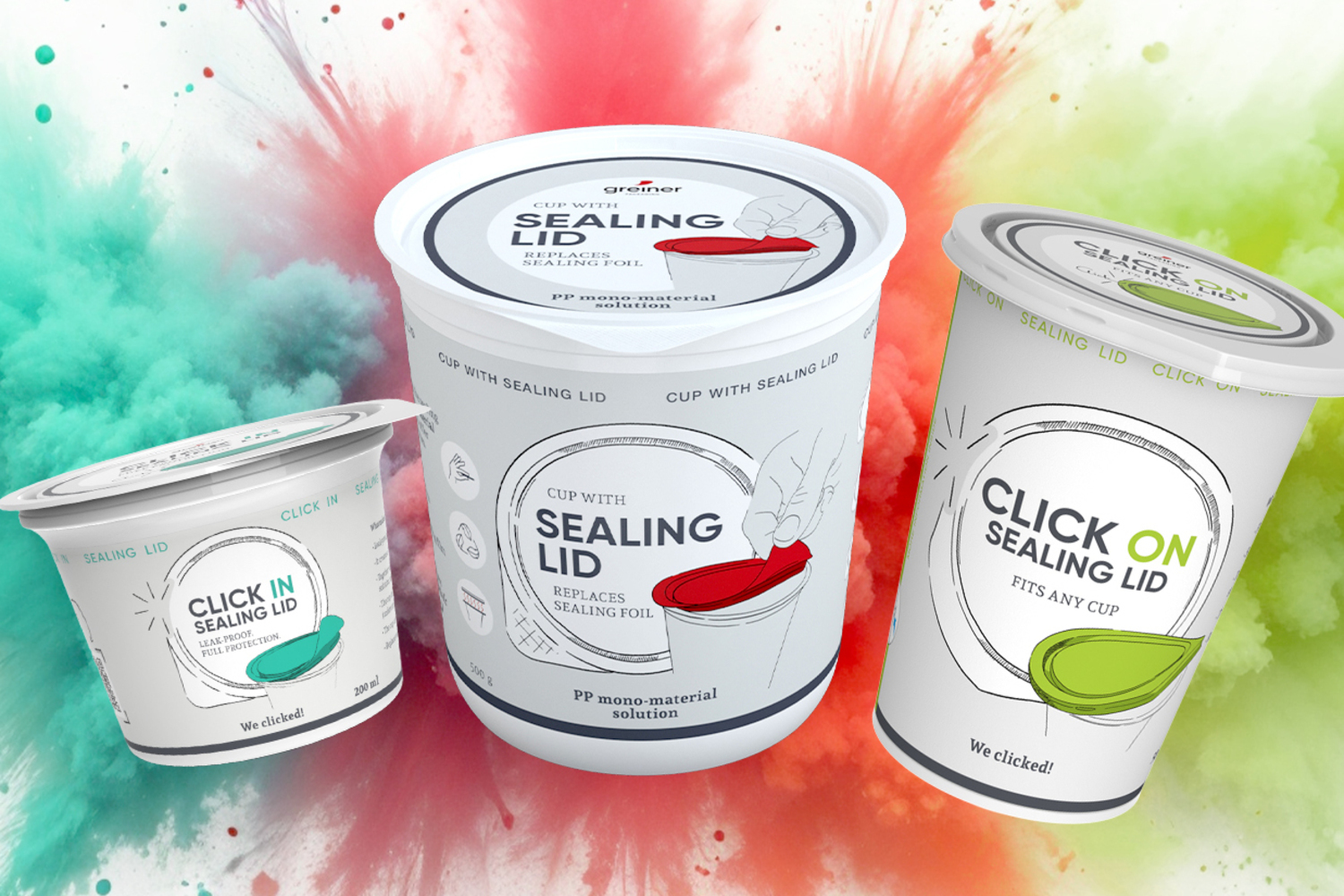 New Sealing Lid Innovations by Greiner Packaging | Greiner Packaging