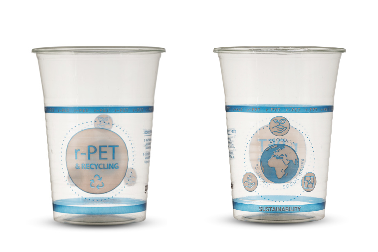 Nachhaltige r-PET Becher für Getränke | Greiner Packaging
