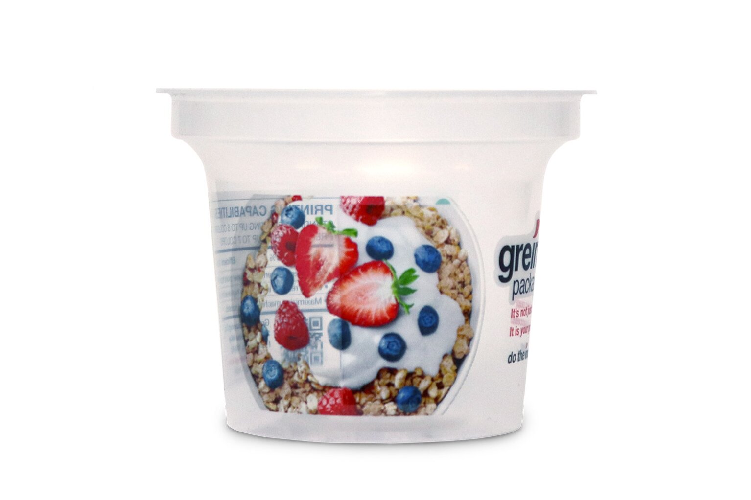 PP - Polypropylene Cup Printed : 480 ml, 95 mm | Greiner Packaging